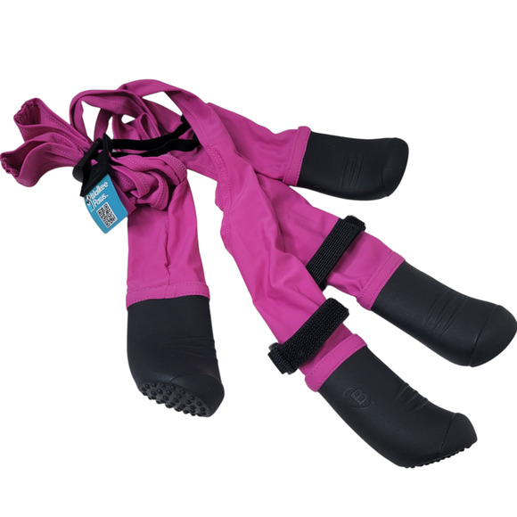 Walkee Paws | Dog | Walkee Paws Dog Boots Leggings Hot Pink Sm Black ...
